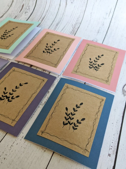 Hand-Painted Greeting Cards – Heart to Heart